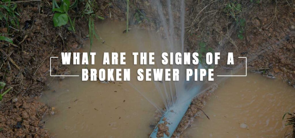 Broken Sewer Pipe: These Are the Signs | Nick's Plumbing